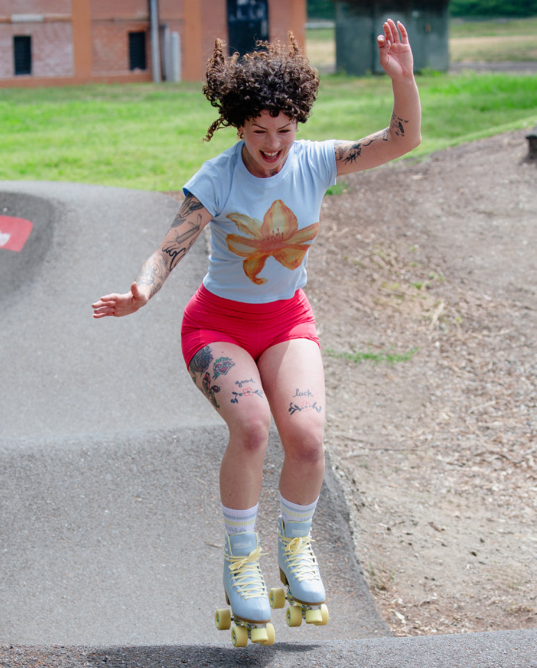 Impala Quad Skate - Sky Blue/Yellow – Impala Skate