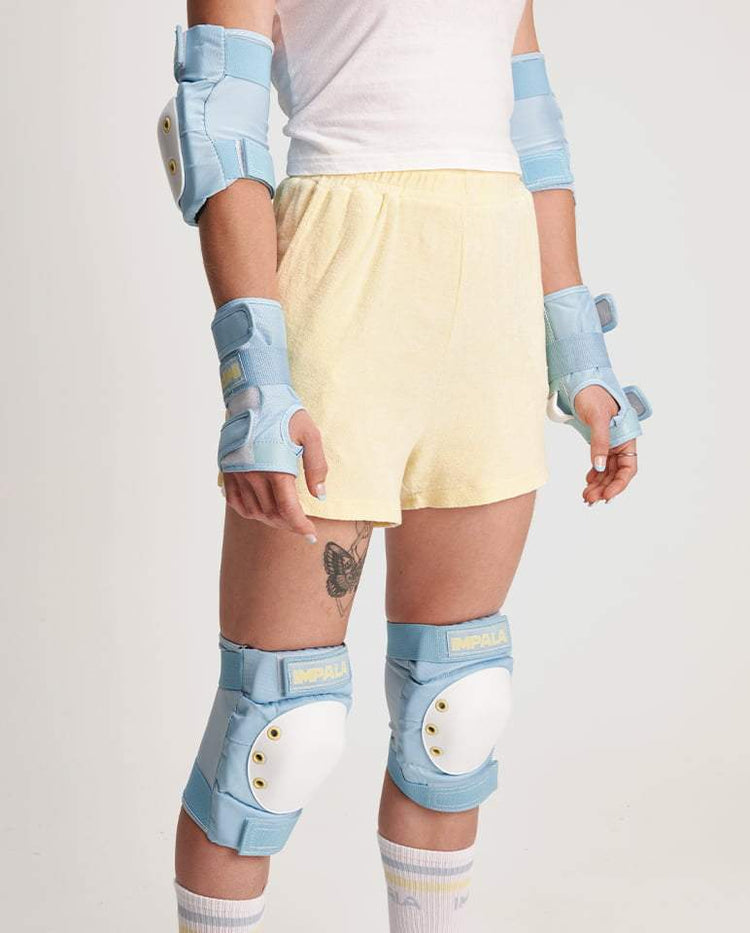 Impala Protective Set - Sky Blue/Yellow – Impala Skate
