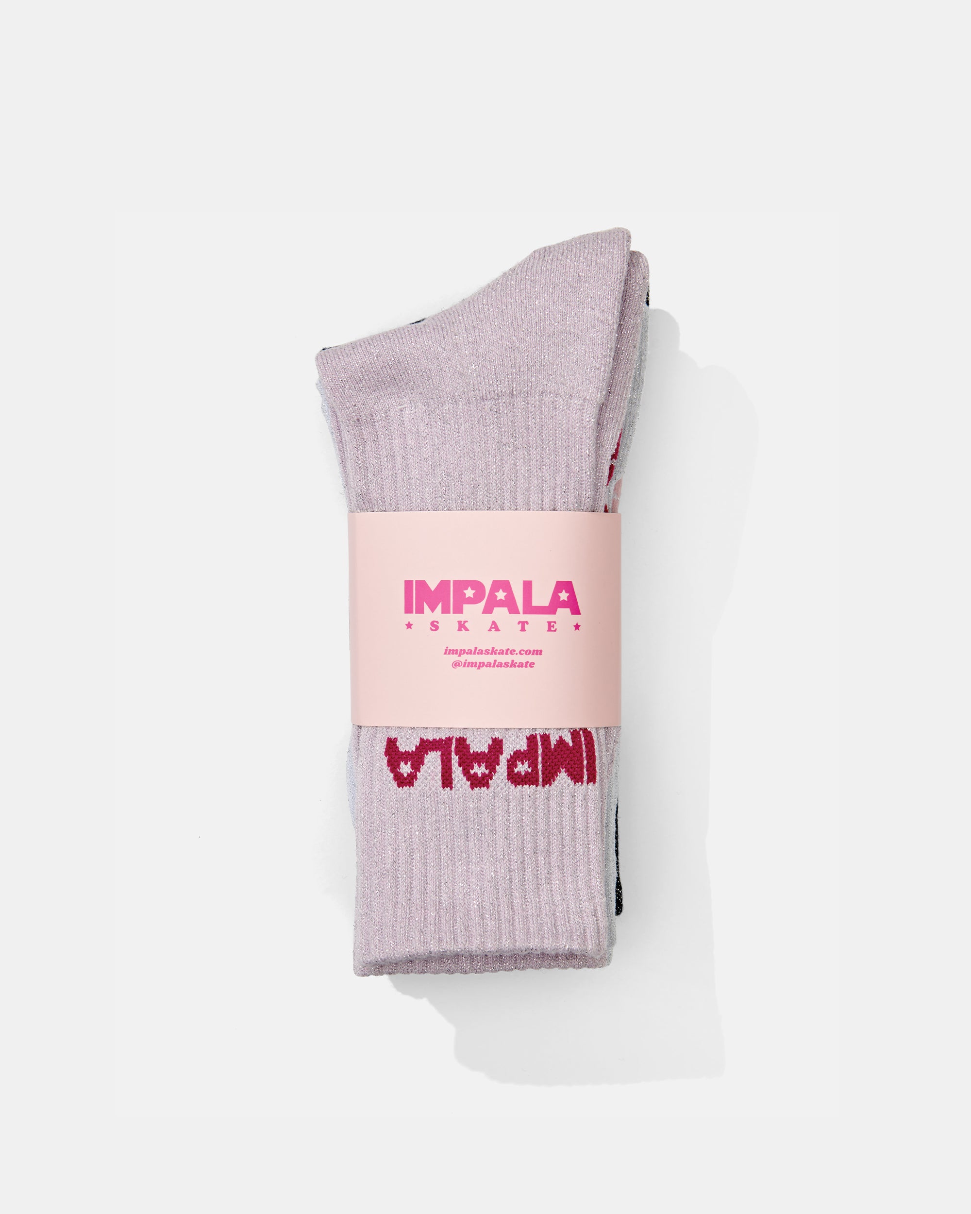 Impala Skate Sock 3pk - Sparkle